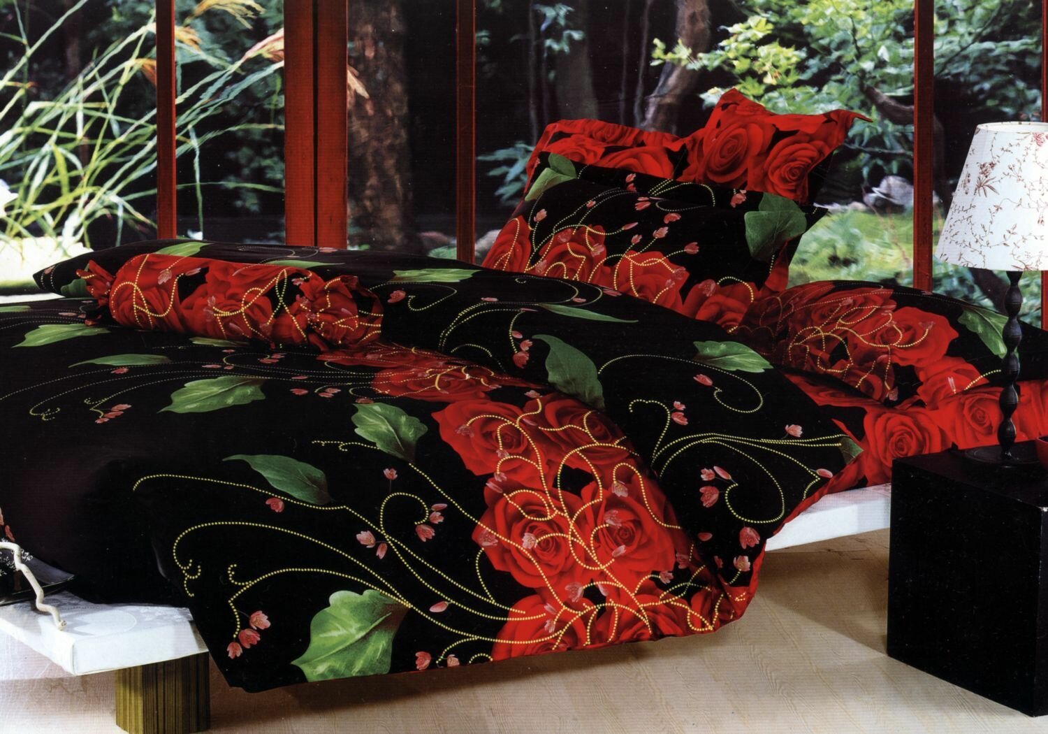 DOMITEX : Комплект постельное белье домитекс сатин цветной Люкс фотопечать Севилья 1,5 спальный, наволочки 70х70см