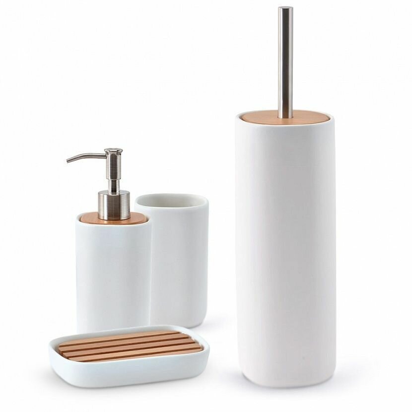 Oscar White Набор для ванной комнаты из 4 предметов