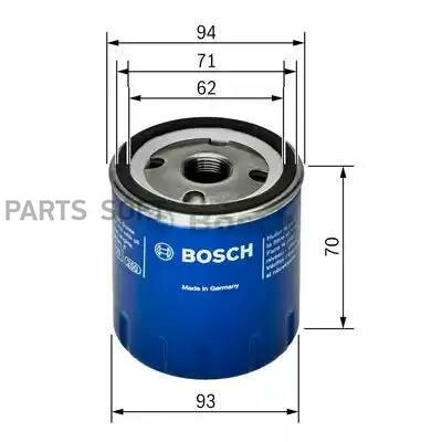 Фильтр масляный ДВС ВАЗ Лада 2108-15, Веста, Калина, Приора, Гранта, Ока, Таврия BOSCH 0451103093 | цена за 1 шт