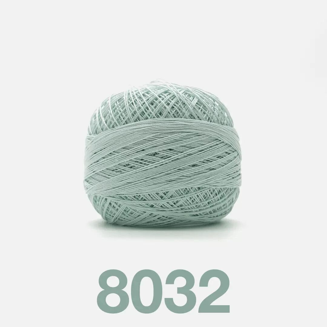 Нитки #80 для вязания кружева и украшений, 100% хлопок, 10 гр. (170 м.) цвет 8032