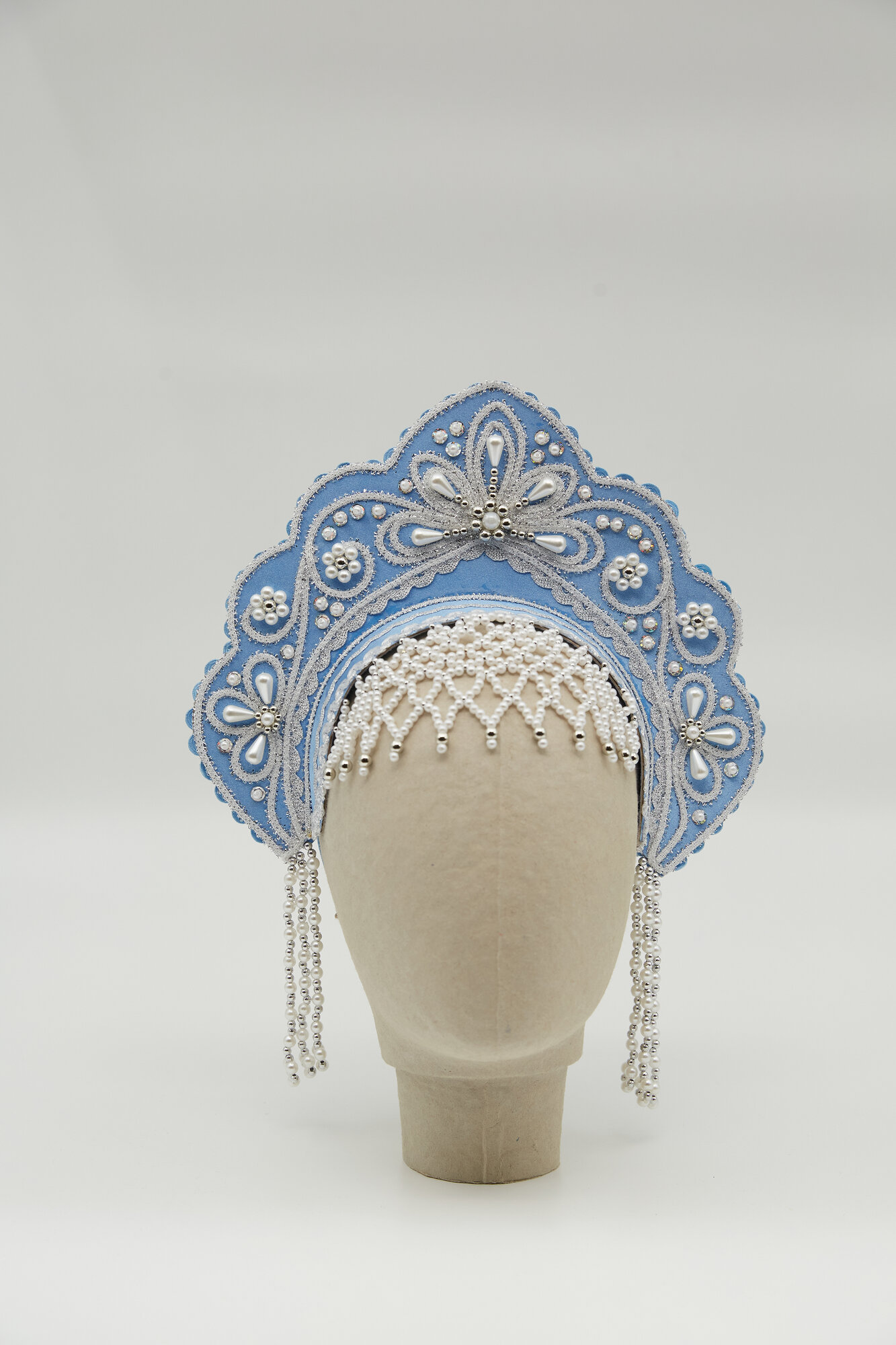 Кокошник детский "Жар птица" от бренда "Забава Углич" КЖм-17-ГсБ