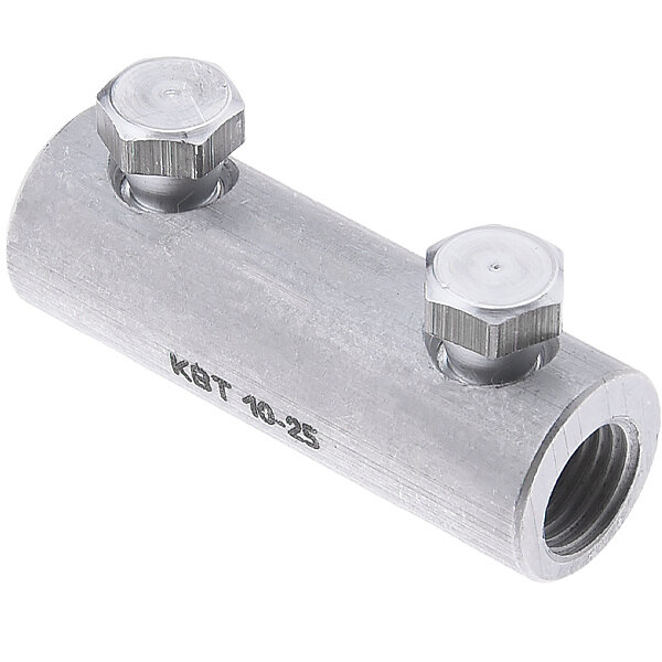 Гильза 65813 2СБ-10/25 алюминиевая 10-25мм2 с болтами со срывными головками (КВТ) (10 шт. в комплекте)