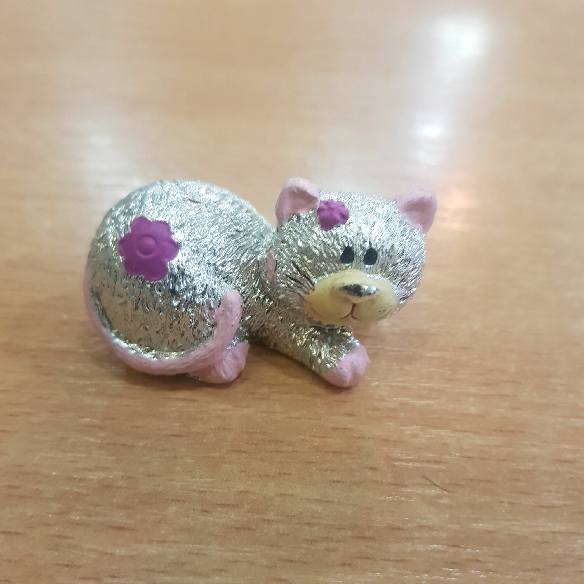 Фигурка декоративная "Кошечка" 3х4,5х2см, полистоун, 4466В