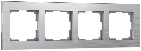 Werkel WL11-Frame-04 Рамка на 4 поста алюминий W0041706