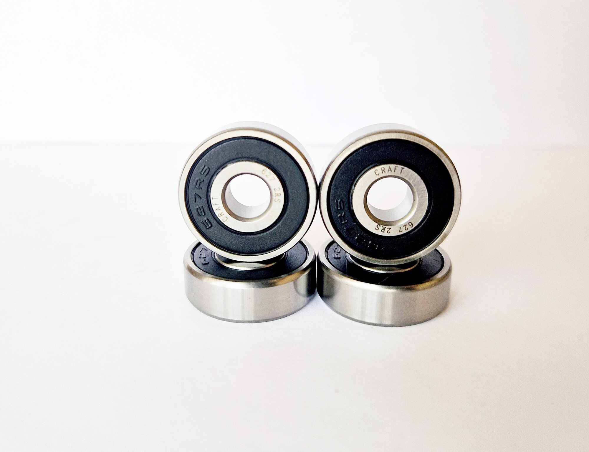 Подшипник шариковый радиальный однорядный CRAFT BEARINGS (627-2RS) 180027 4шт.