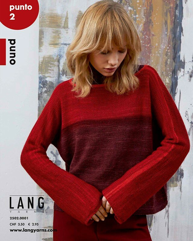 Lang Yarns 2502.0001 Журнал "PUNTO 2 PUNO", 20 х 25 см