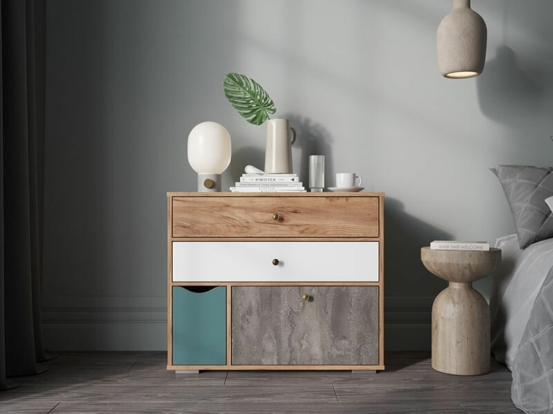 Комод с выдвижными ящиками "Дакота 2" 80х684х40