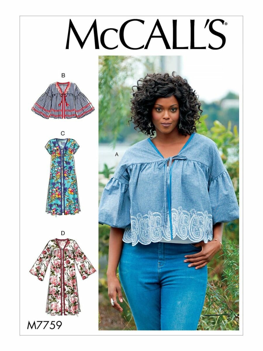Выкройки для рукоделия McCall's L-XL