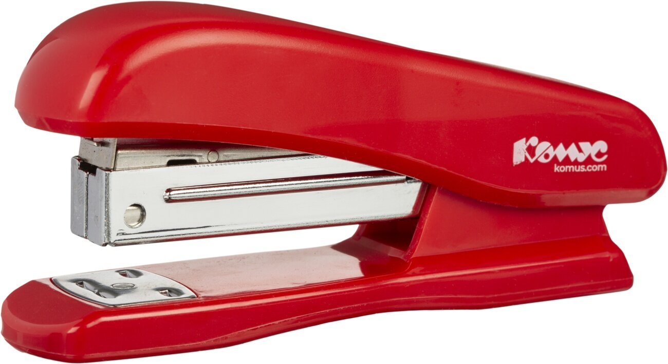 Степлер Комус Secundo(№24/6) 8224 красный до 20л 374726
