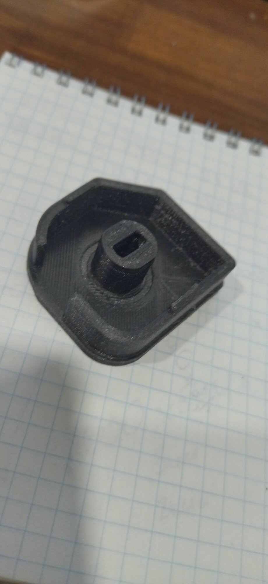 Заглушка пружины багажника, пластик, усиленная, 3D печать, черная, для Chevrolet Lacetti