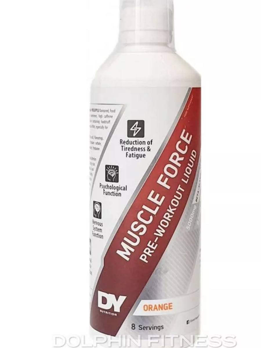 Dorian Yates Nutrition Muscle Force Pwo Liquid 500 мл Вкус: Апельсин