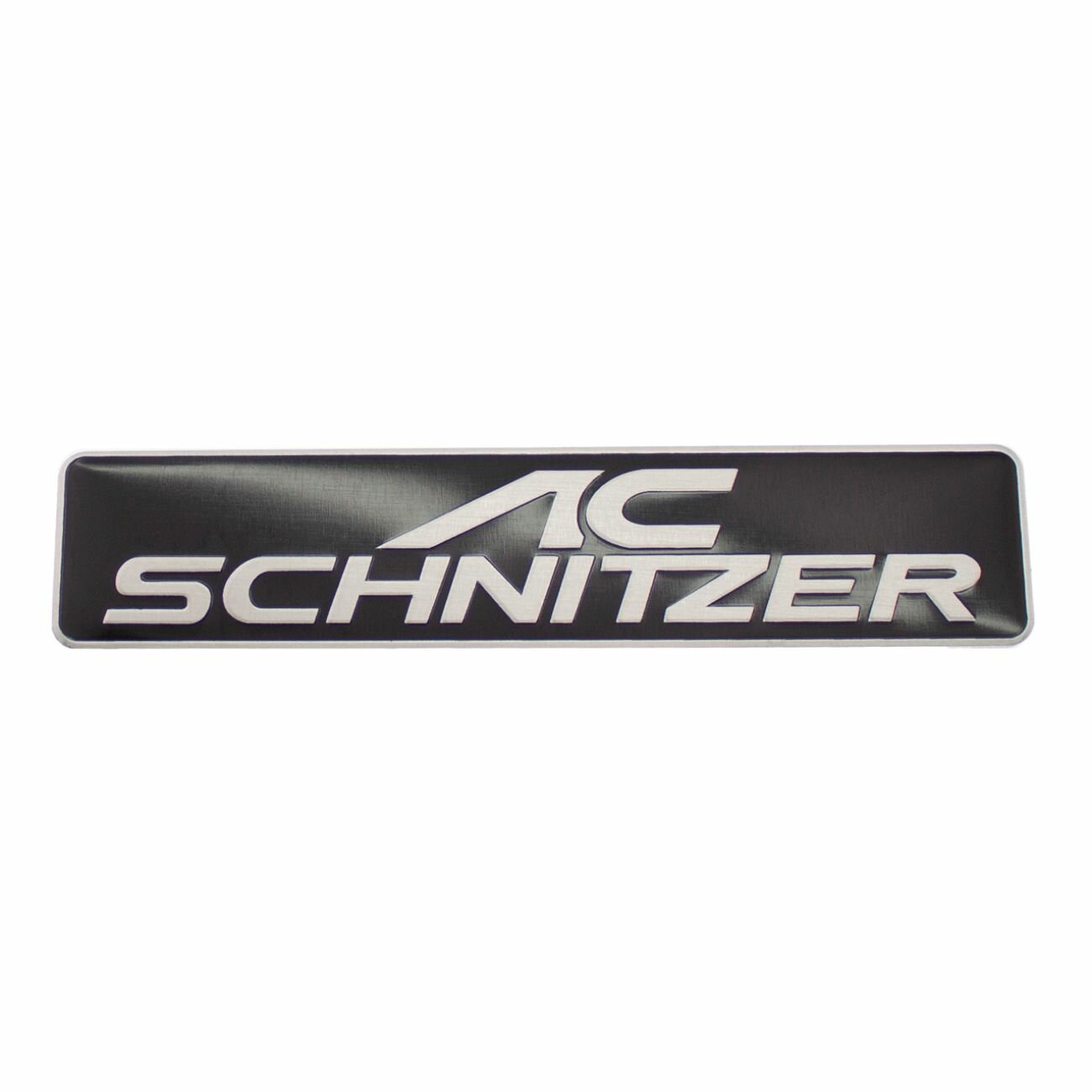 Шильдик алюминиевый SCHNITZER универсальный для BMW