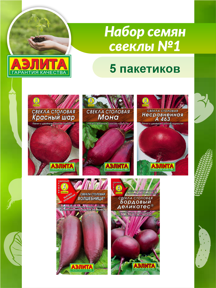 Набор семян свеклы N1 / Семена свеклы