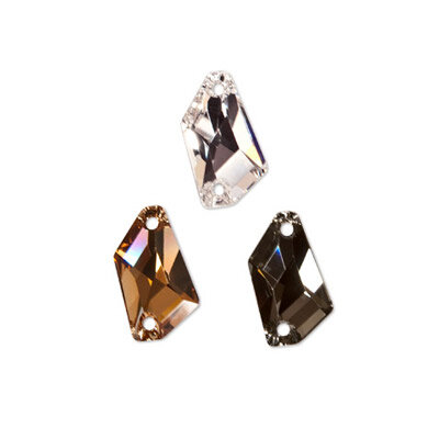 Страз 3267-JY76 Crystal 18 x 10 мм кристалл белые в пакете (crystal 001) для украшения одежды