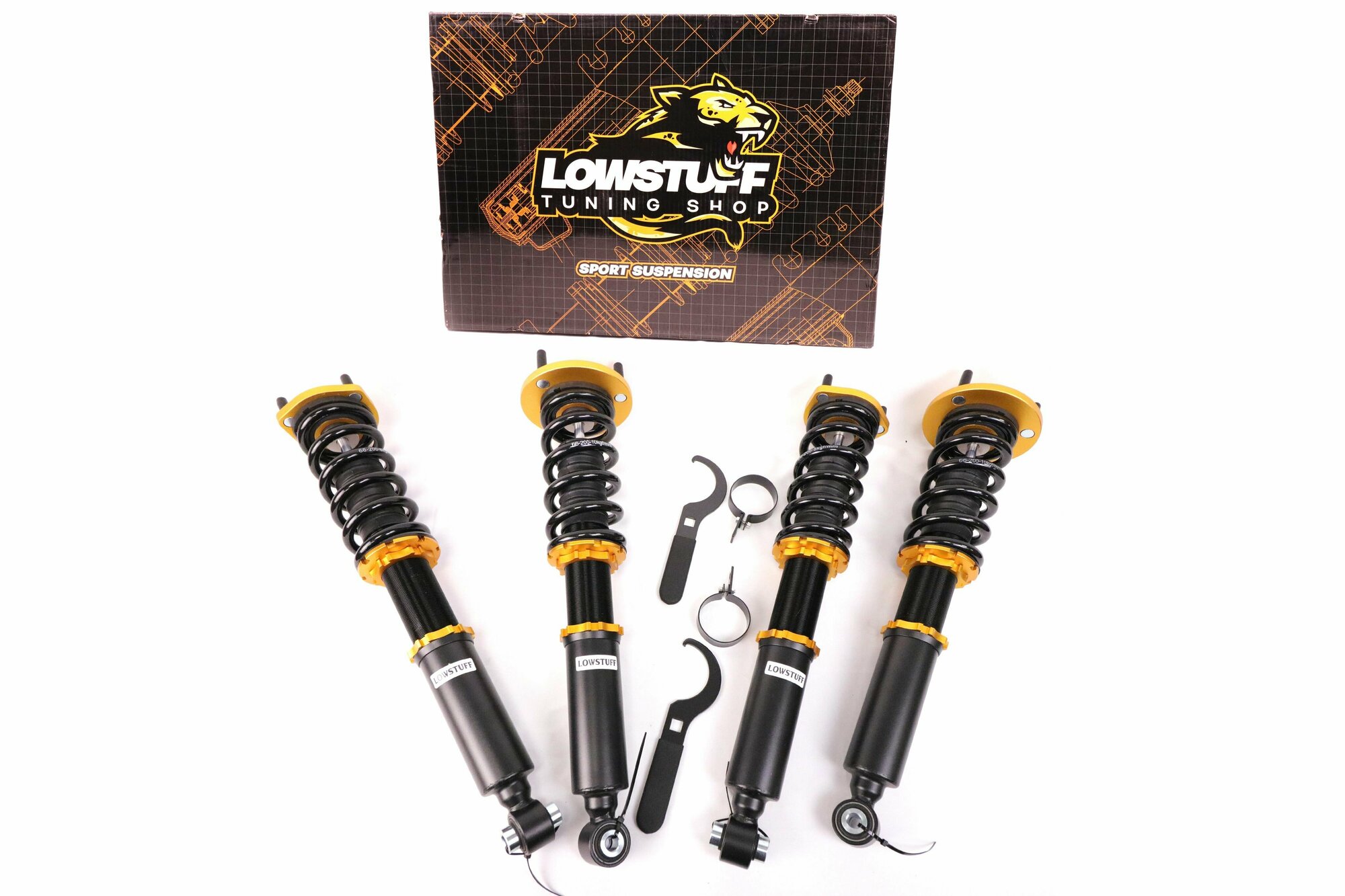 Винтовая подвеска Lexus IS250 IS350 XE20, XE21 2006-2013, Lexus GS300 GS350 GS430 GS460 S190, S191 2005-2011 койловеры с регулировкой высоты и жесткости EVO-III LSCSLEO43