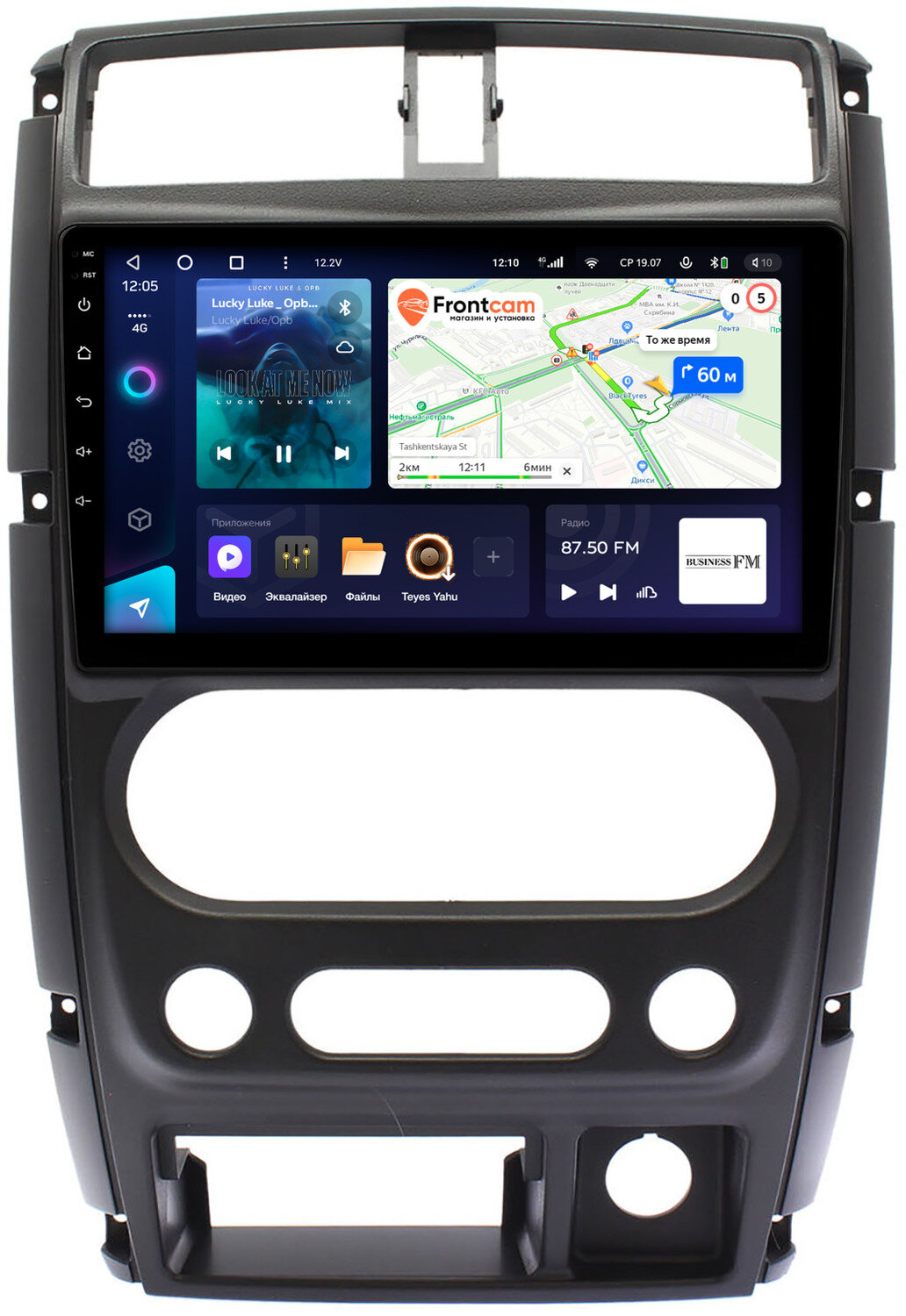 Штатная магнитола Suzuki Jimny 3 2005-2019 Teyes CC3L 4/64 9" RM-9-357 Android 10 (4G-SIM, DSP, IPS)
