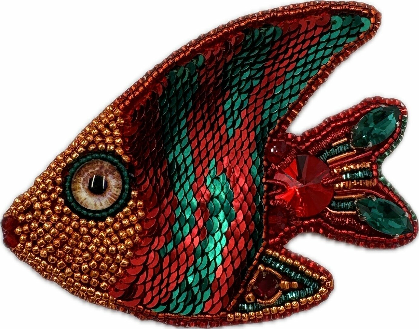 Брошь Королевство Птички & Бабочки