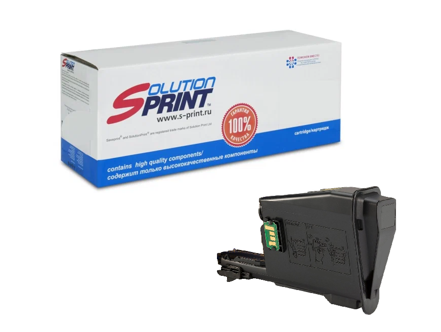 Картридж SOLUTION PRINT Sprint SP-K-1110, для Kyocera TK-1110 , для лазерной печати , 2500 стр, черный