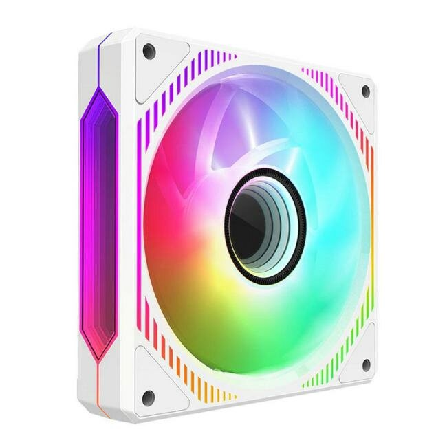 Mirror-W-P ALSEYE Cooling Fan 120x120x25mm, DC 12V, 800-2000R. P. M.10%, 61.5CFM 10%, 6-35dB(A) 10%, Hydraulic, ARGB