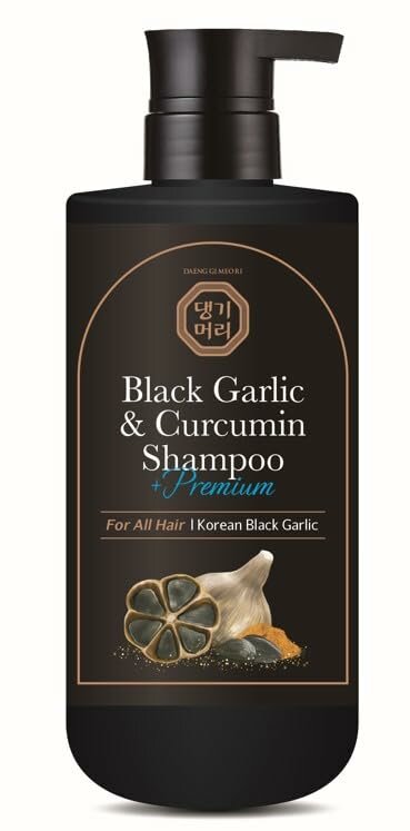 Шампунь для волос с экстрактом черного чеснока и куркумы DAENG GI MEO RI Black Garlic and Curcumin Shampoo (500 мл)