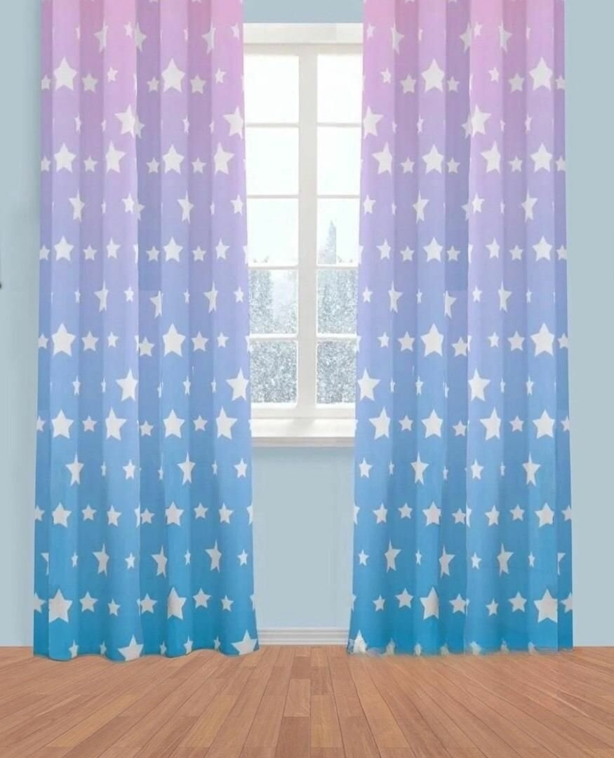 Фотошторы, 300x260 см, с 3D эффектом, габардин, крепление на ленту