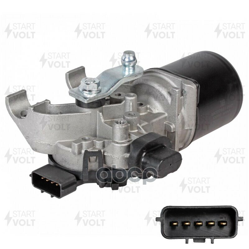 Мотор стеклоочистителя Renault Logan II /Sandero II 12- STARTVOLT арт. VWF0903
