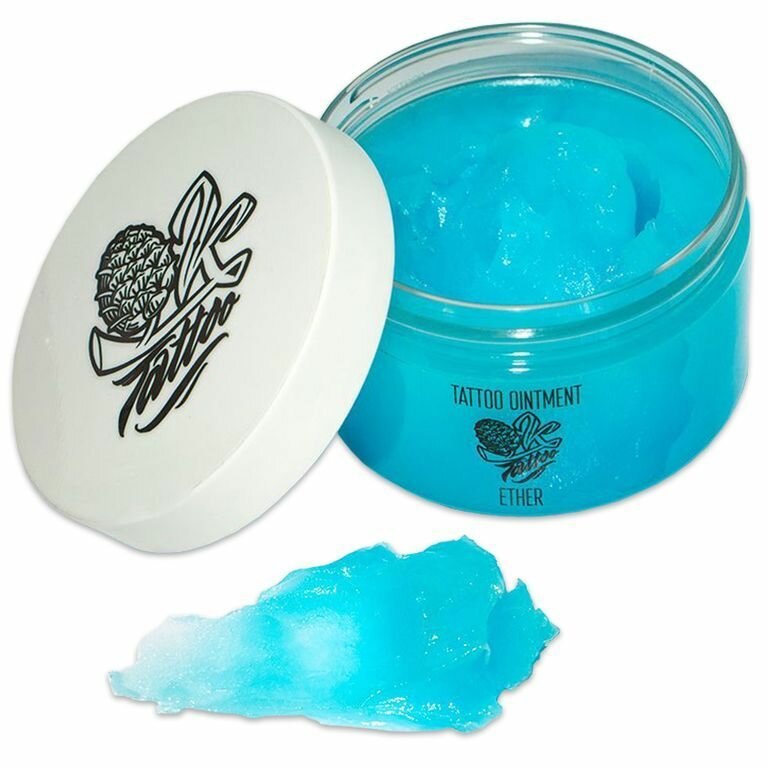 Вазелин для татуировки и татуажа Ok! Tattoo Ether (мятный) 250 г
