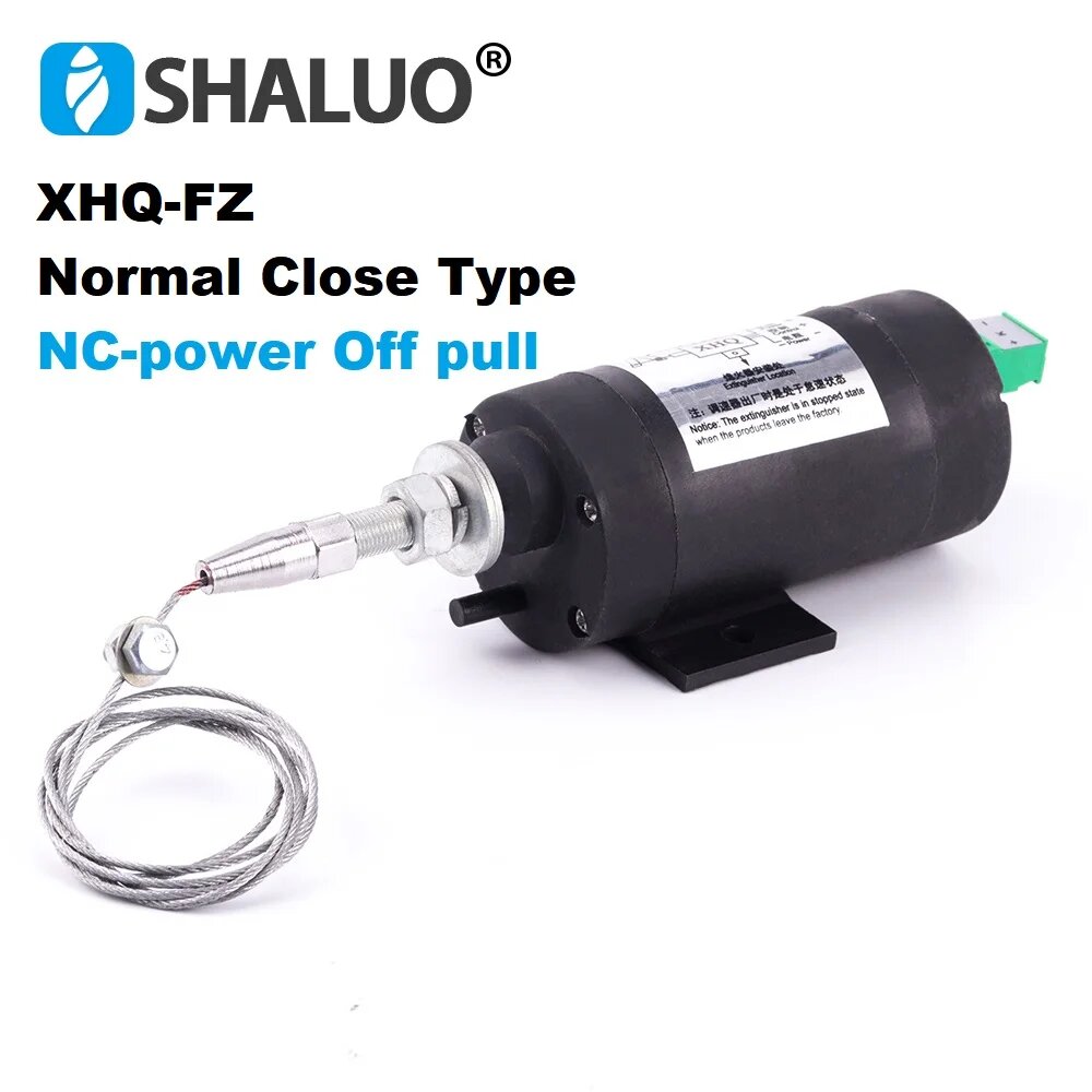 Электромагнитный клапан для дизельного генератора SHALUO XHQ-PTG/XHQ-FZ Normal Close XHQ-FZ, 12 В
