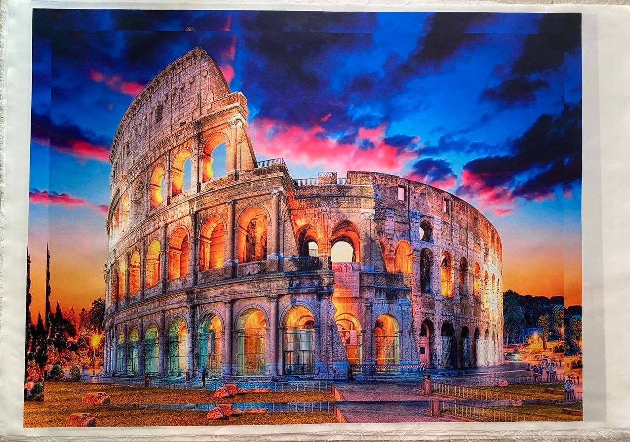 Изображение на холсте Колизей 71 x 52 см
