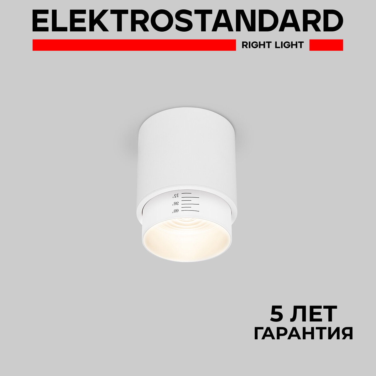 Спот / Потолочный светодиодный светильник Elektrostandard Cors 25032/LED, 10 Вт, 4200 К, цвет белый