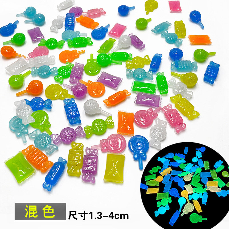 Акриловый светящийся драгоценный камень, кристаллический камень, светящийся алмаз, детская охота за сокровищами, океанские животные, декор для аквариума