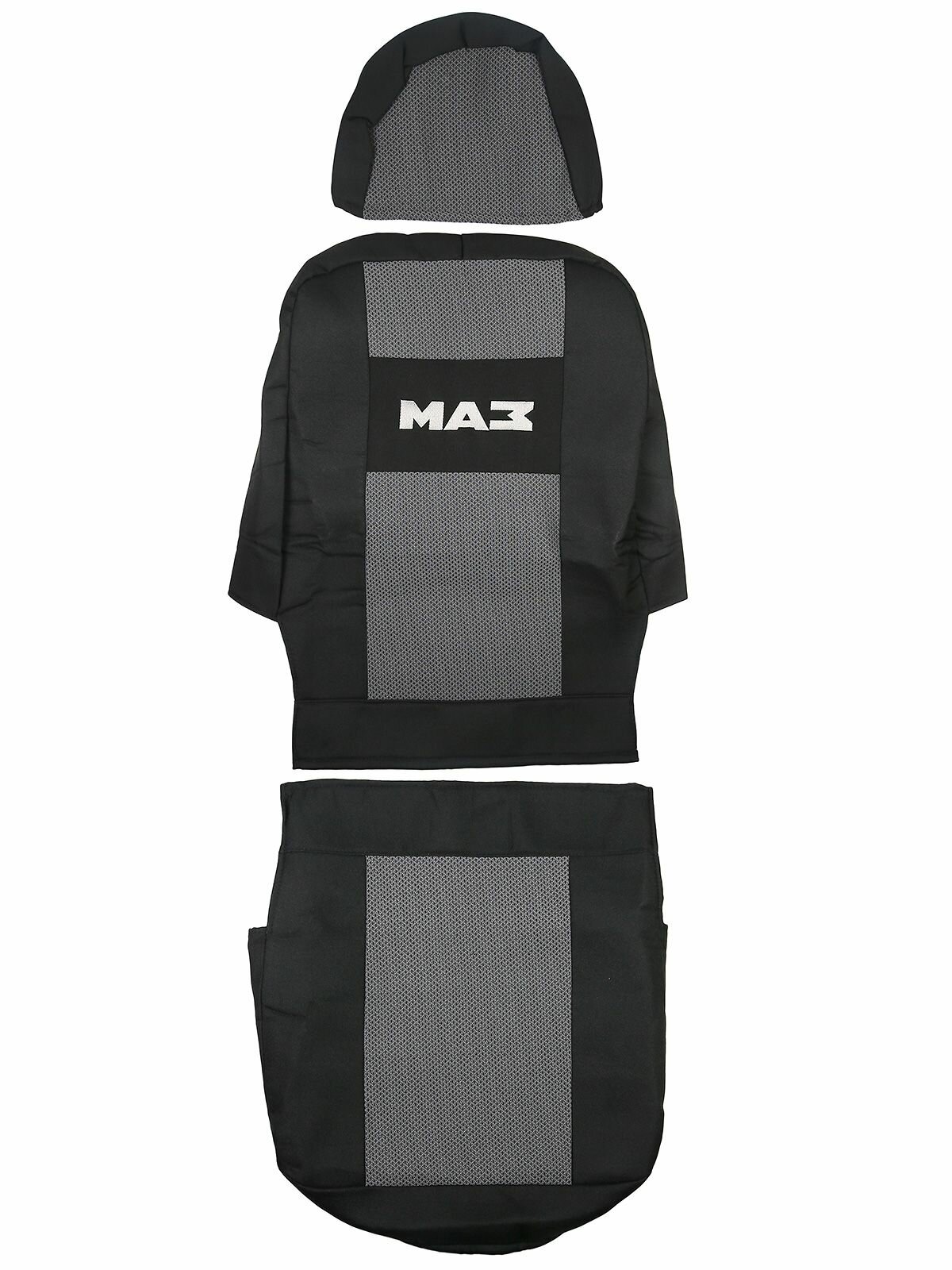 Чехлы на сиденья для Маз (евро). (комплект) Жаккард. Сделано в России. (13573)