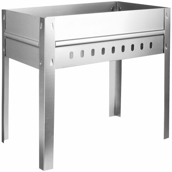Мангал сборный Grillboom Эконом 103-013, сталь 0.4мм, 40x25x40см