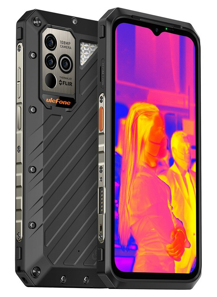 Смартфон Ulefone Power Armor 18, экран 6.58", 12ГБ RAM, 512ГБ ROM, аккумулятор 4500мАч