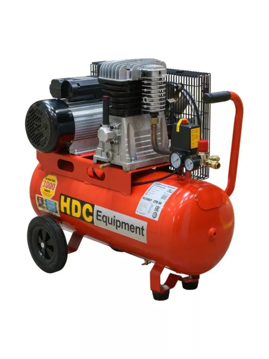 HDC Equipment Компрессор ременной 2.2 кВт 50 л HD-A051