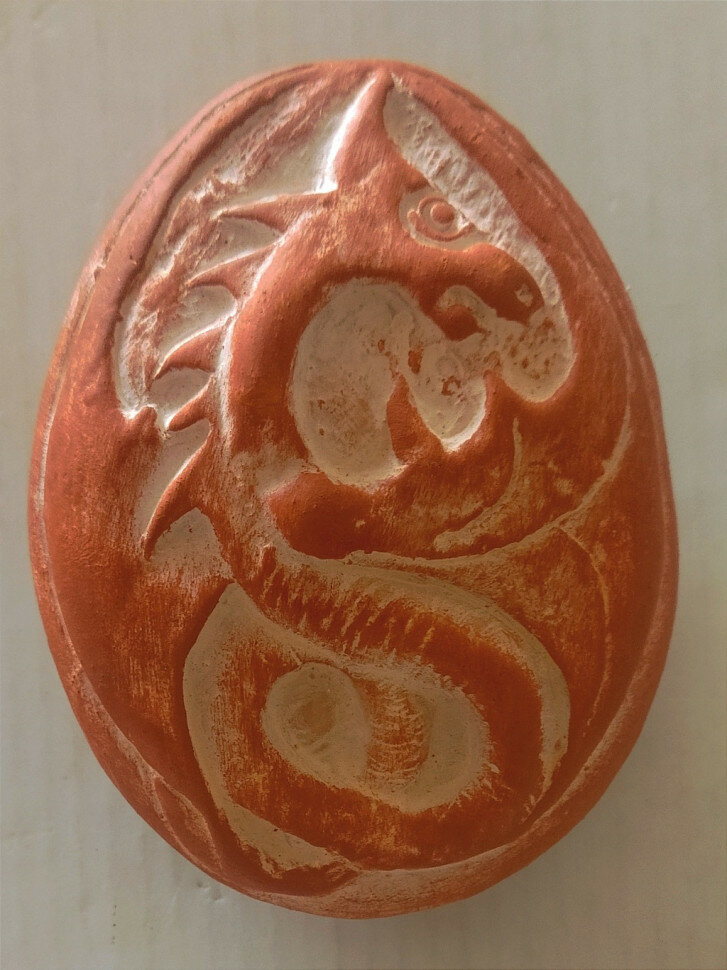 Народные Мастерская Никифорова MN-OSS-16 - Окарина средняя сувенирная Дракон