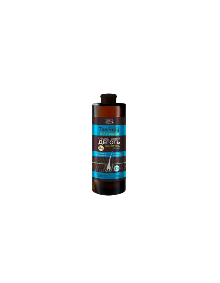 Vilsen Hair & Body Therapy - Zinc Pyrithione Шампунь 2 в 1 против перхоти "берестовый деготь + цинк" 570 мл.