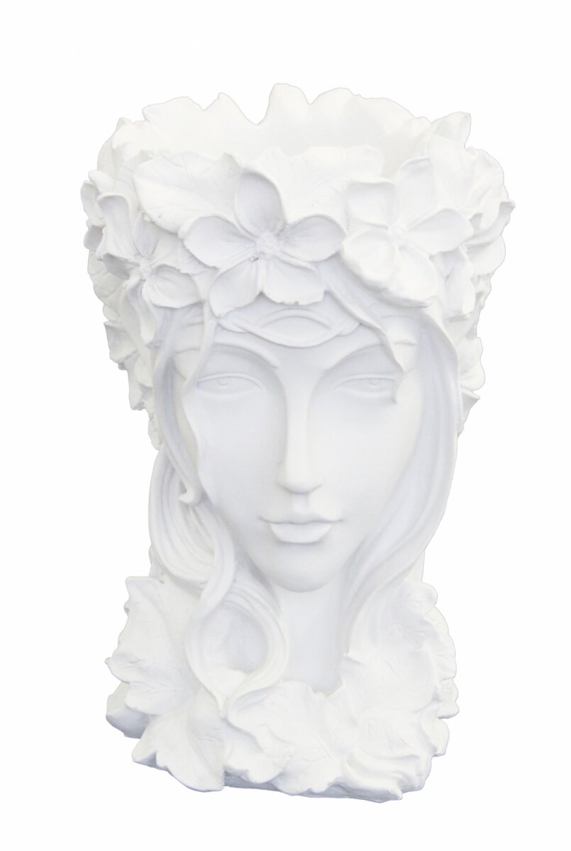 Кашпо Casaentera CE09-VD-62169A белый h350