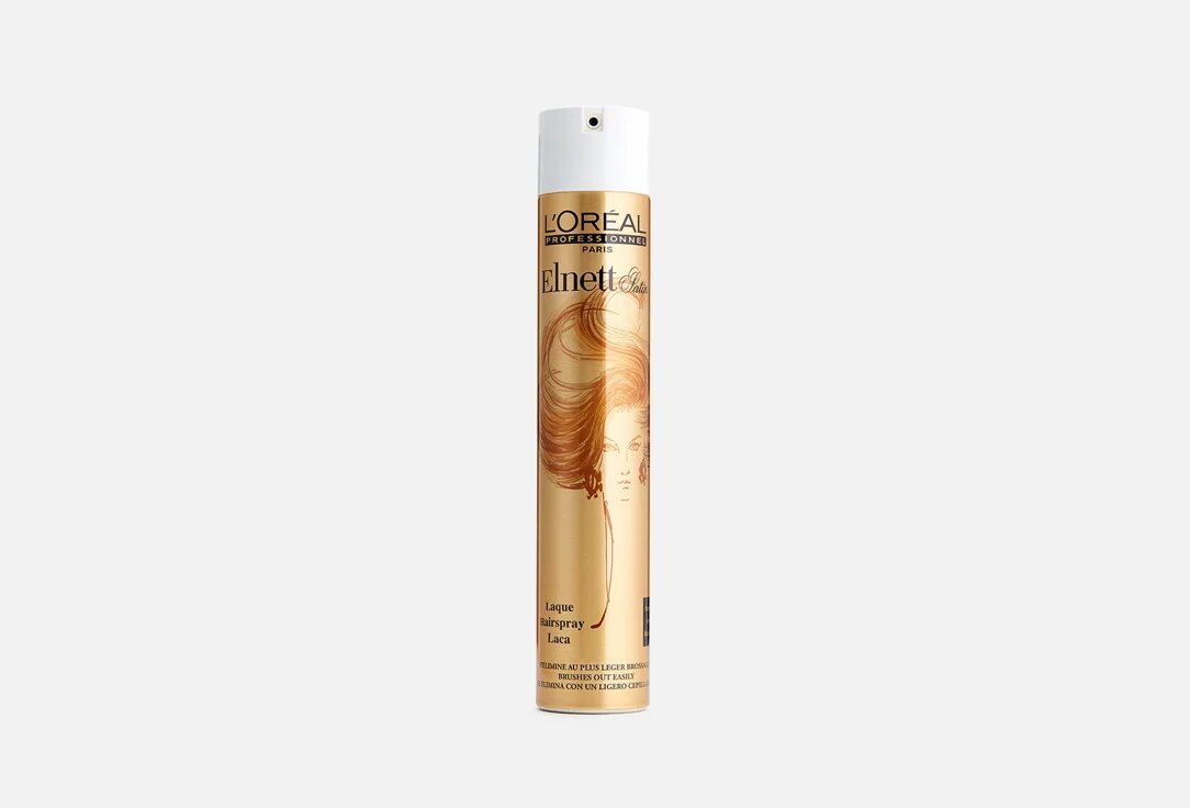 Лак для волос LOreal Professionnel Elnett, 500 мл, сильная фиксация, Франция