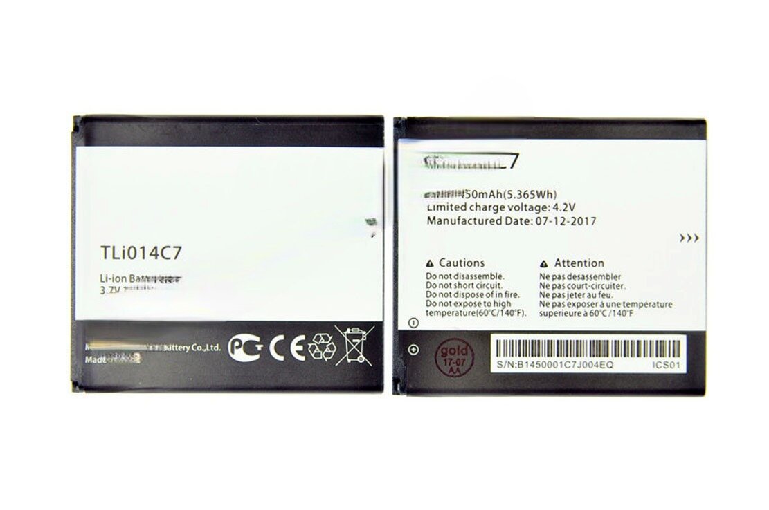 Аккумулятор для Alcatel OT4024/TLi014C7