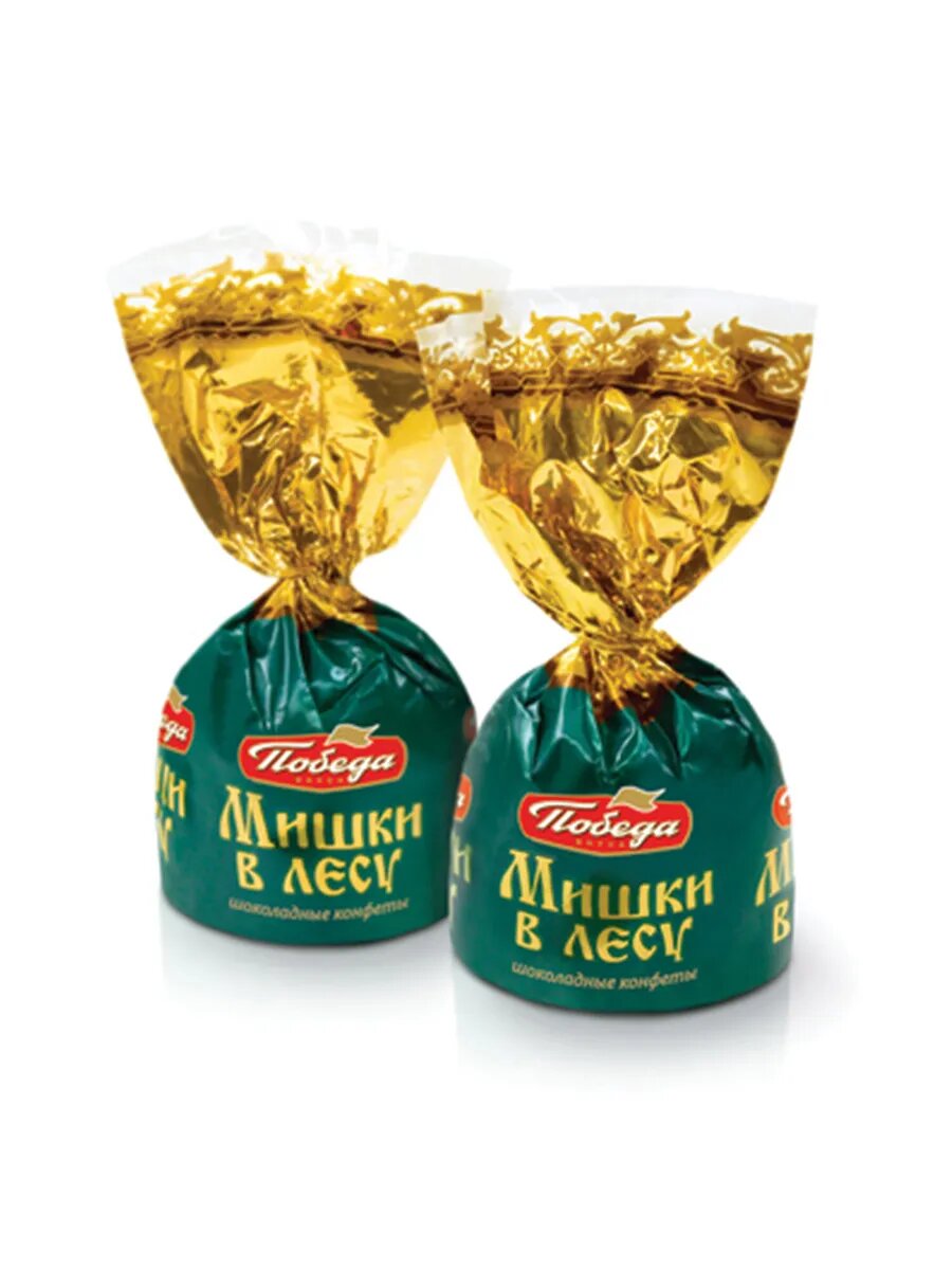 Конфеты Мишки в лесу шоколадные, 1000 г