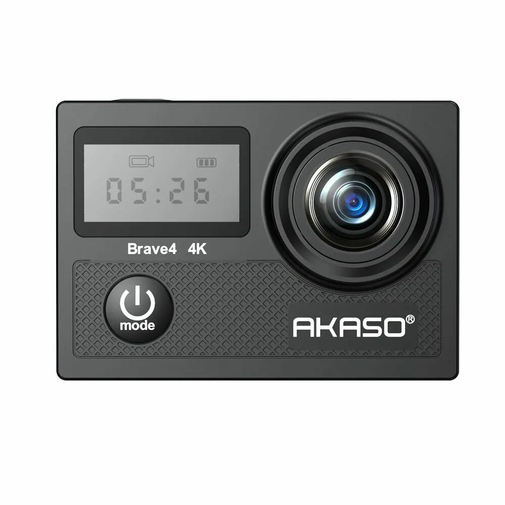 Экшн-камера AKASO BRAVE 4. Цвет: черный. Цвет: черный.