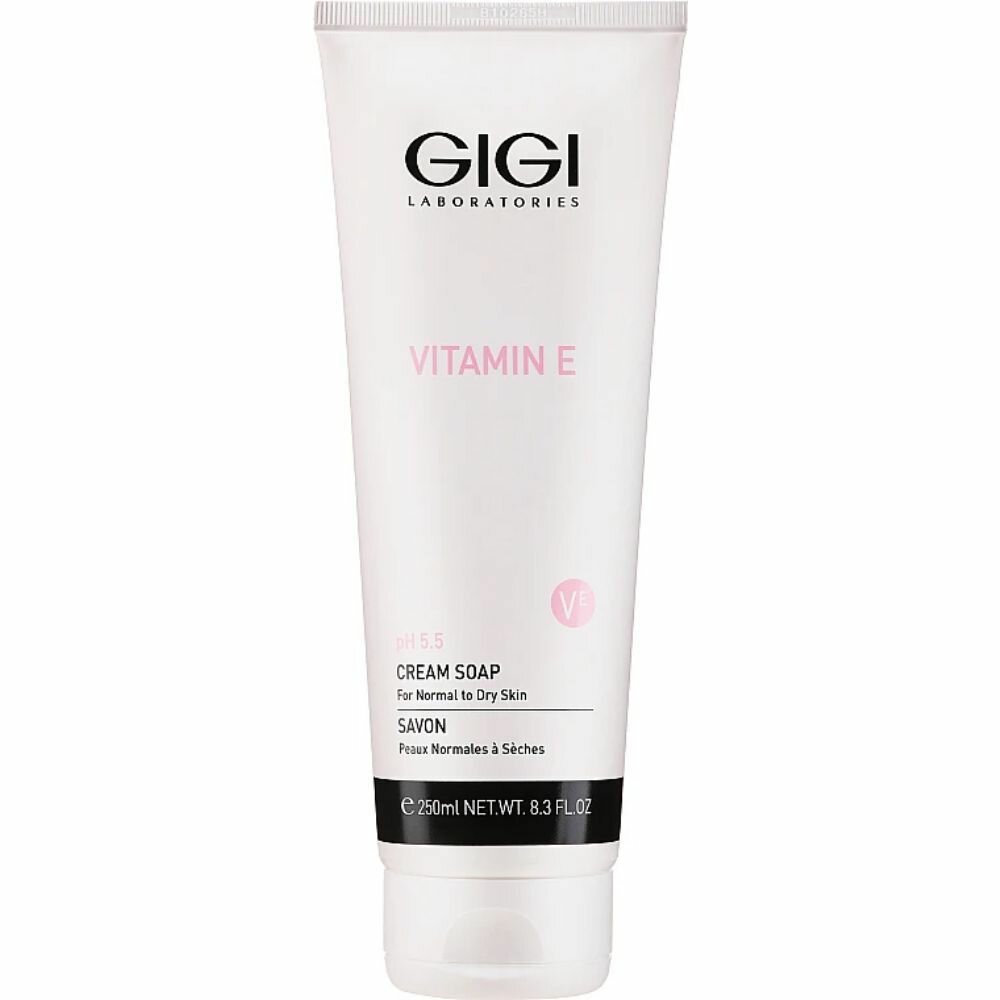 GIGI Жидкое увлажняющее мыло для лица Vitamin E Cream Soap