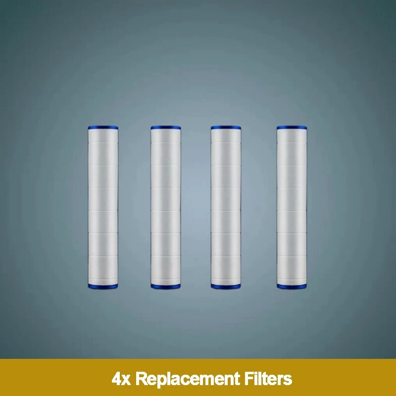 Zhang Ji двухсторонняя душевая лейка ABS-пластик 3 режима 4PC Cotton Filter