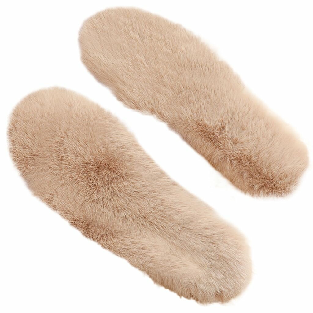 Термальные стельки из меха для зимней обуви