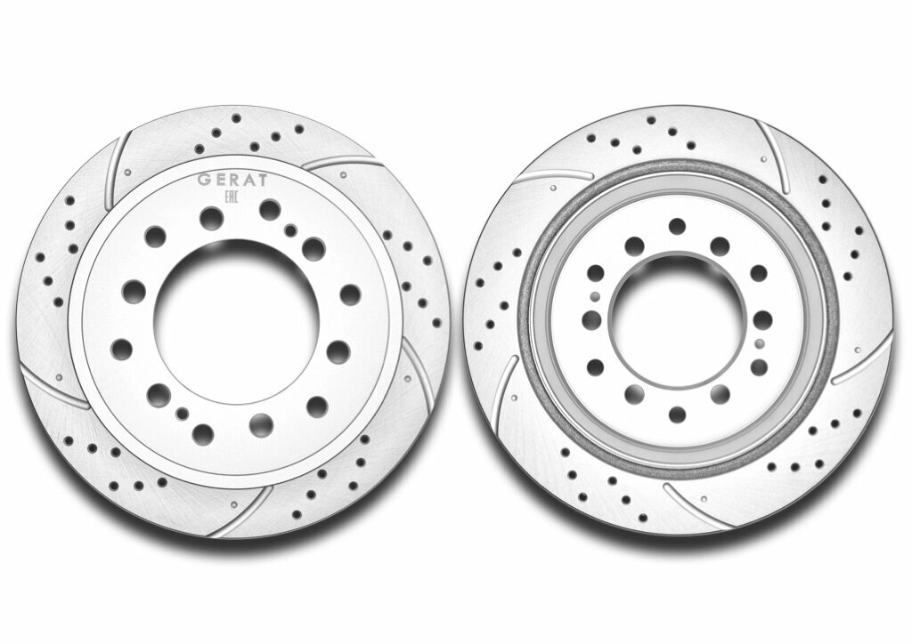 Тормозные диски DSK-R024P (задние) Platinum