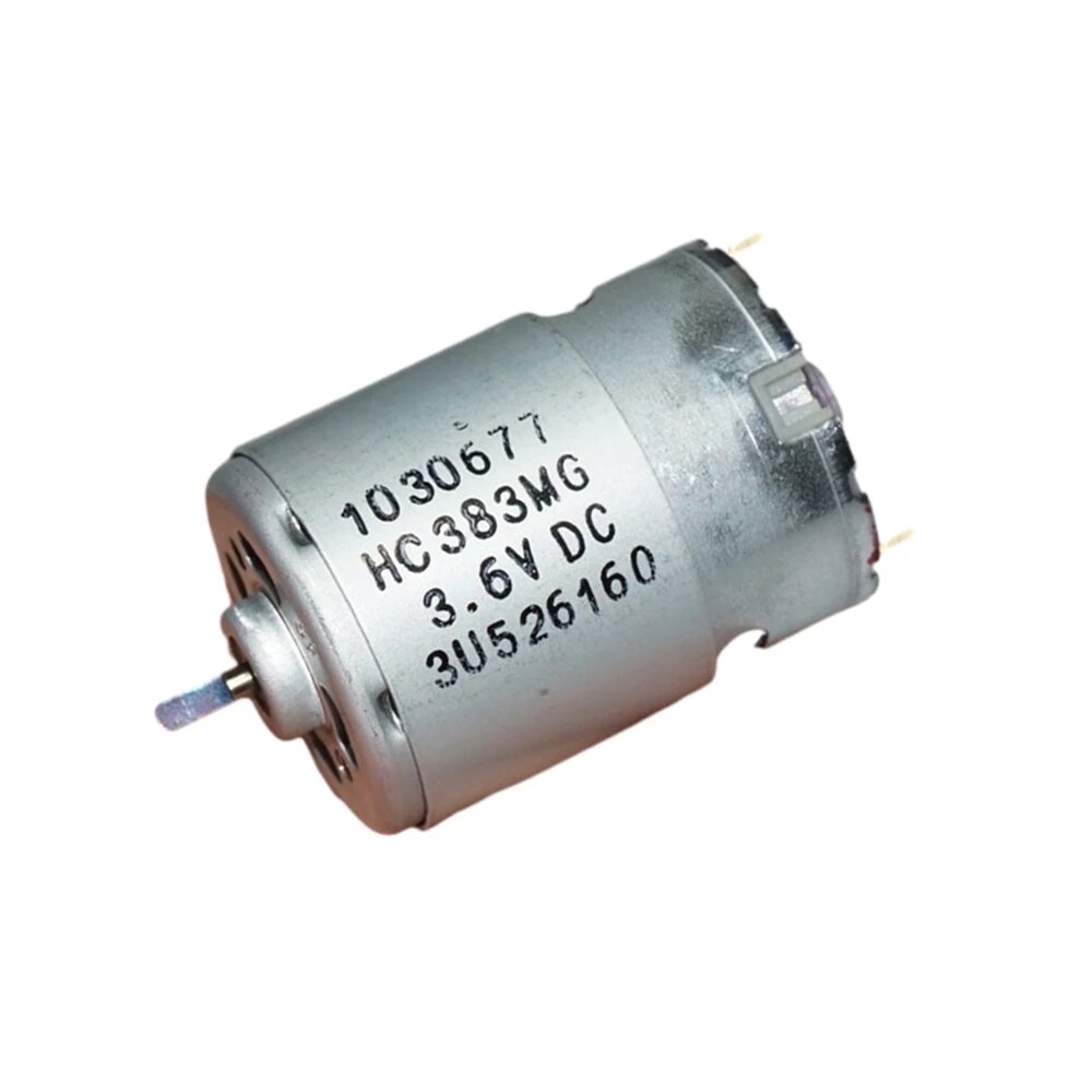 Электрический шуруповерт 3,6 В, высокоскоростной двигатель 380, Вал D HC383, модель инструментов, мощный мотор 13000-21000 об/мин, высокоскоростной двигатель