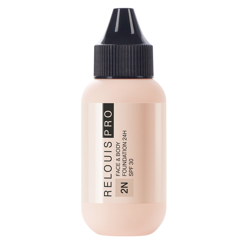 Relouis тональный крем face&body foundation 24h spf31 тон:2n средний нейтральный