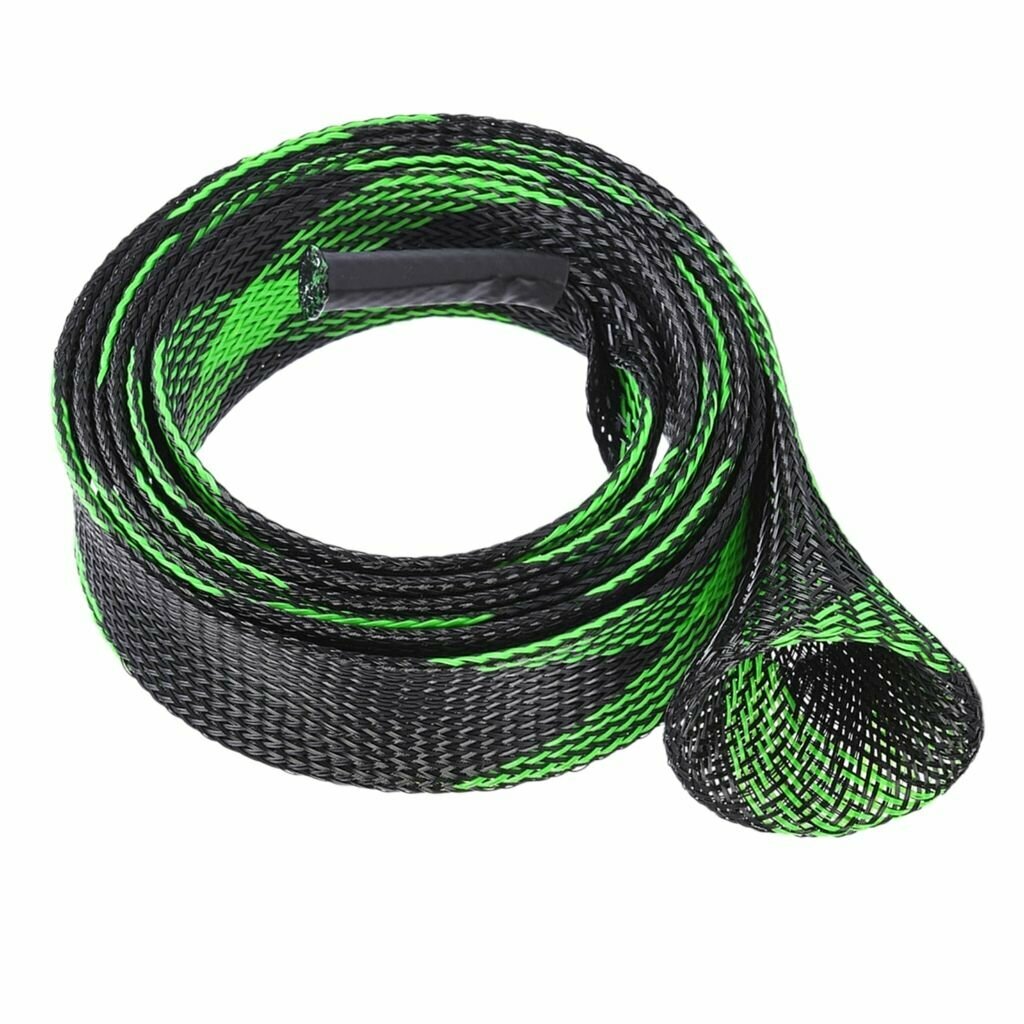 Защитный чехол для телескопической удочки из сетки-зеленый