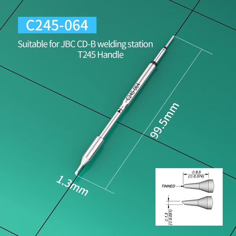 Сварочный наконечник C245-064 для JBC CD-B, T245